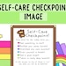Self-care Checkpoint| Printable Art | Colorful Wall Art | Classroom ...