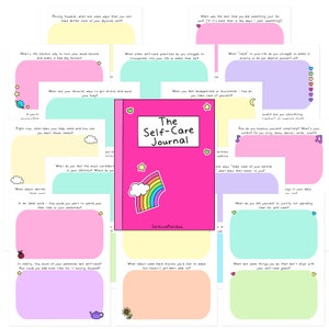 The Self-care Journal Journaling Prompts Self-love Journaling Wellness ...