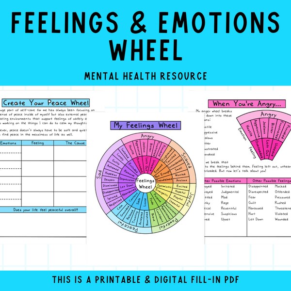Zones of Emotions Bumper Pack: Self-awareness of Emotions, Self ...