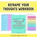 Monthly Recap Planner Printable Self-help - Etsy