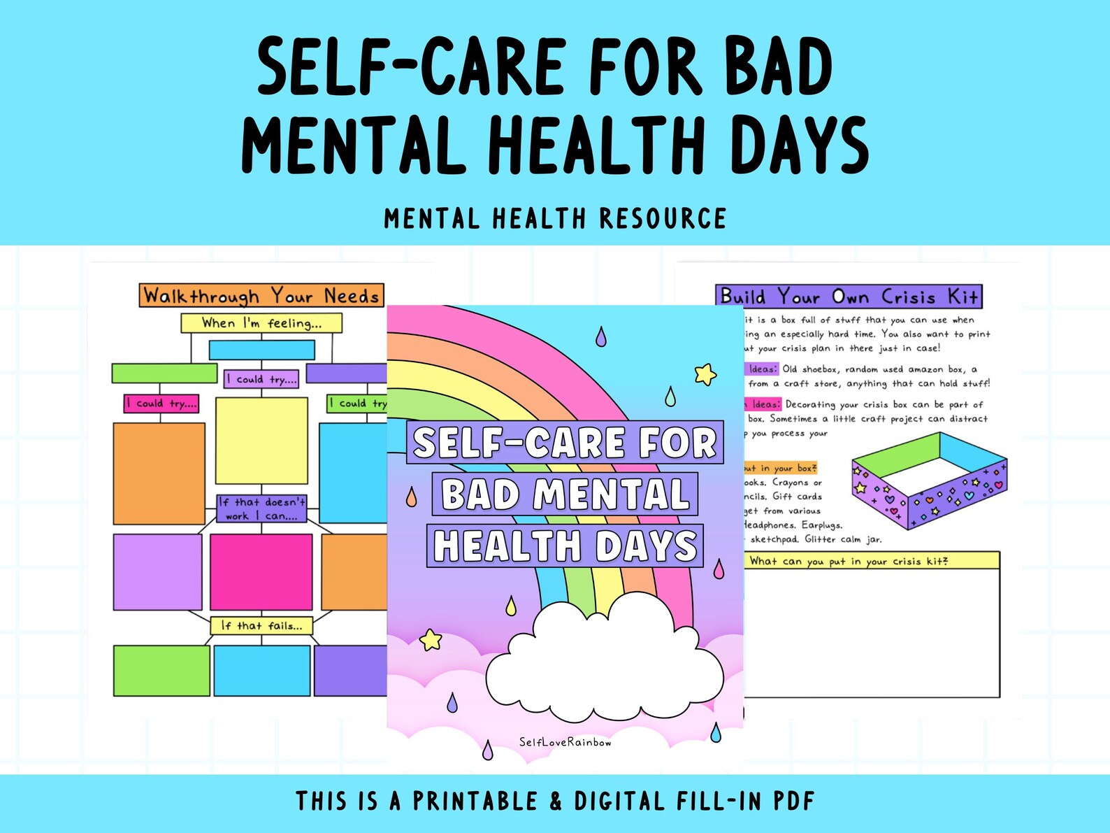 Self-care for Bad Mental Health Days | Depression | Anxiety | Self-care ...