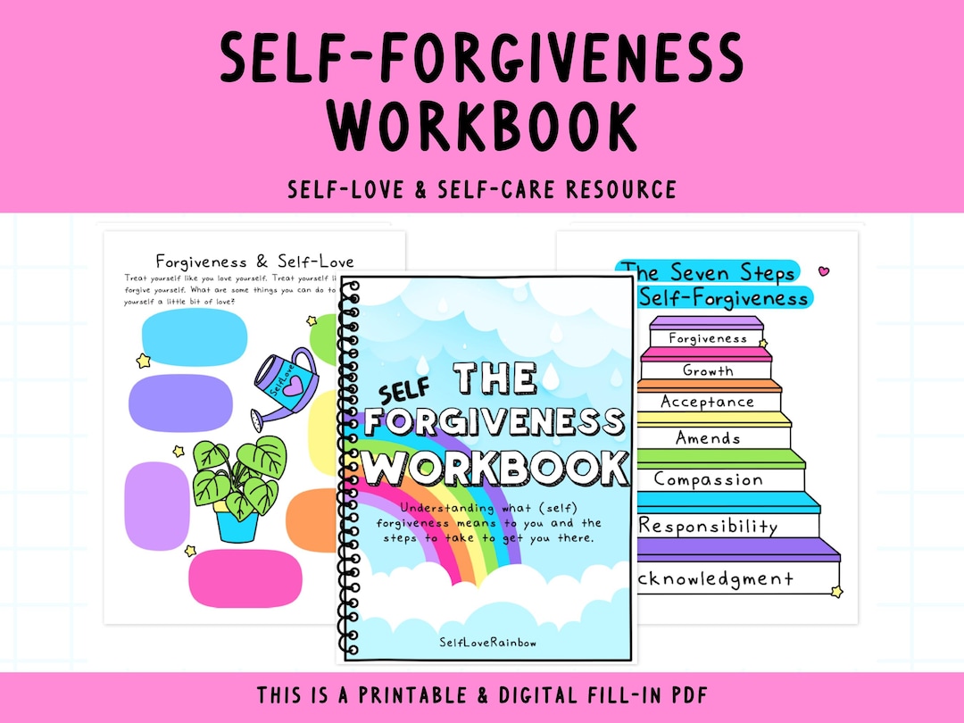 Self-forgiveness Workbook: 7 Steps to Self-love (PDF) - Etsy