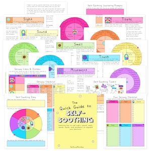 The Quick Guide to Self-soothing| DBT Skills | Coping Skills | Teen ...