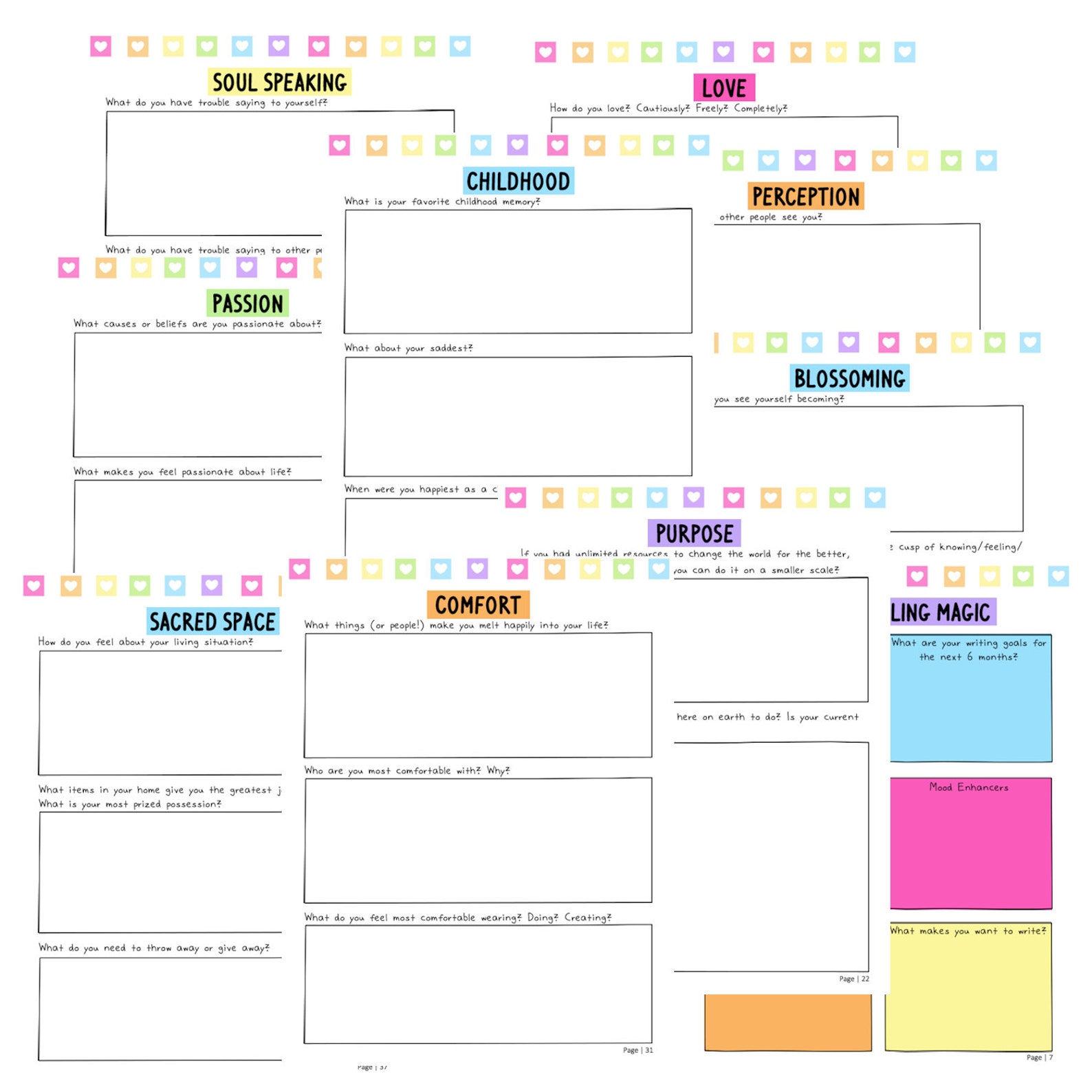 Journey Through Journaling Prompts | 260 Questions (digital PDF) - Etsy