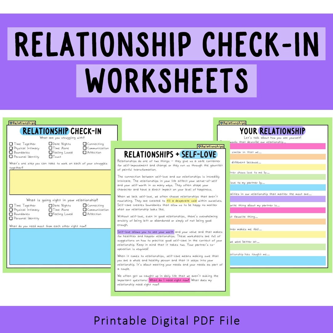 Self-love Workbook: Relationship Add-on Self-care Self-help Personal ...