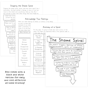 Shame Spirals | Spiraling | Guilt | Self-worth | Emotional Healing ...