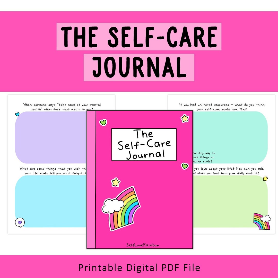 The Self-care Journal Journaling Prompts Self-love Journaling Wellness ...
