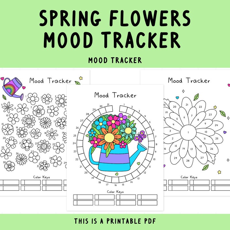April Tracker - Etsy