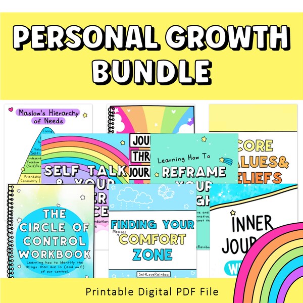 Personal Development Worksheet - Etsy