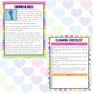 Magical Housekeeping & Decluttering Spring Cleaning | Etsy