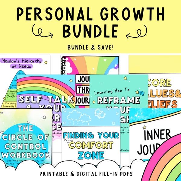 Personal Development Worksheet - Etsy