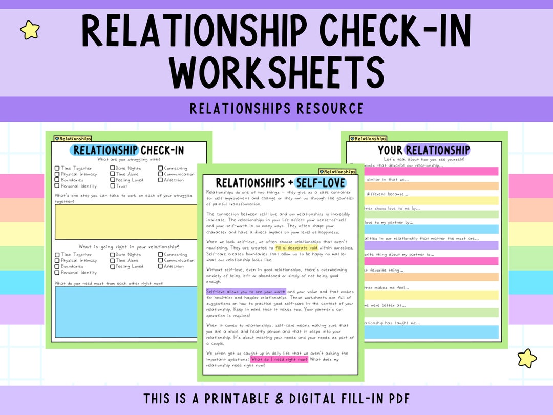 Self-love Workbook: Relationship Add-on Self-care Self-help Personal ...