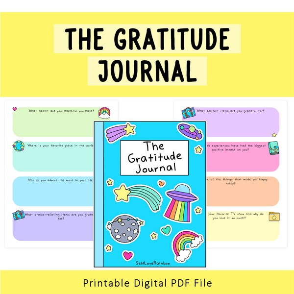 Gratitude Journal - Etsy