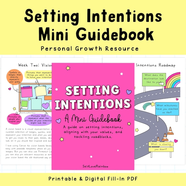 Love Intention Paper - Etsy