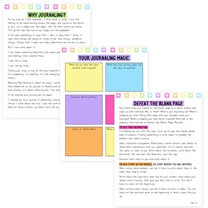 Journey Through Journaling Prompts | 260 Questions (digital PDF) - Etsy