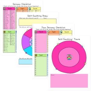 The Quick Guide to Self-soothing| DBT Skills | Coping Skills | Teen ...