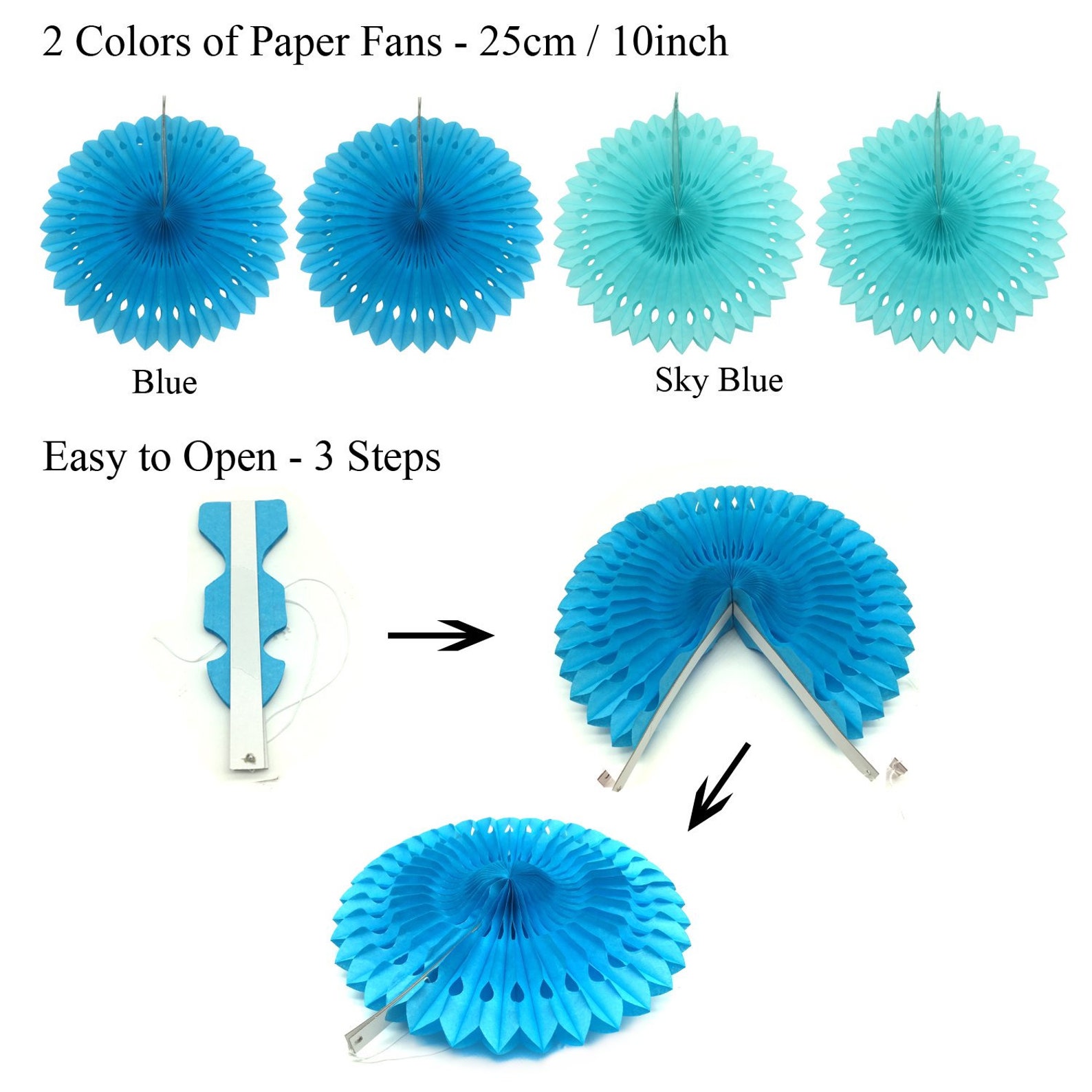 Blue Birthday Party Decorations Kit Blue White Silver Etsy blue-birthday-party-decorations-kit-blue-white-silver-etsy