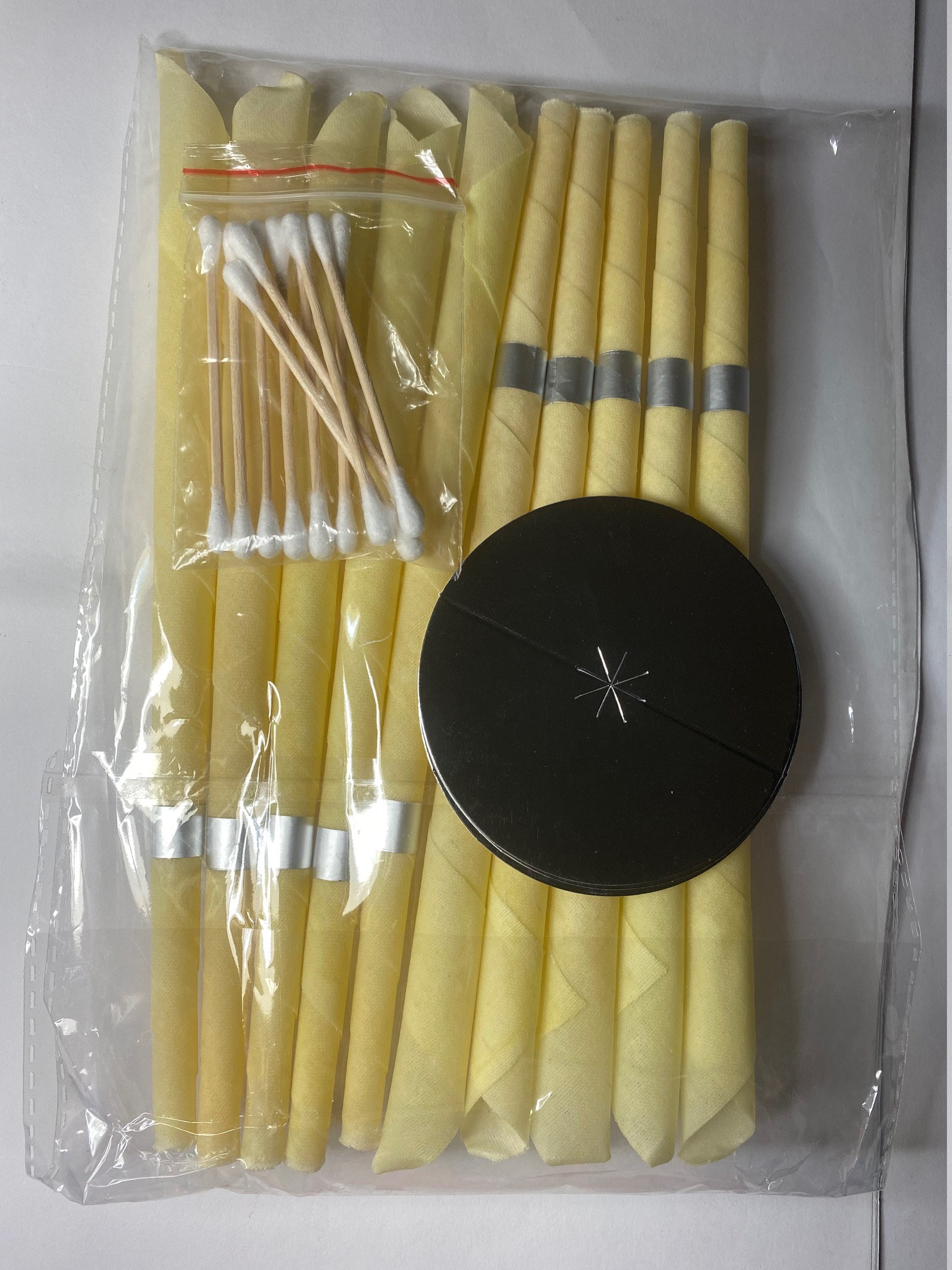 10 Ear Candles-bee Wax-candling-no Aroma-natural-hollow-cones-ear ...