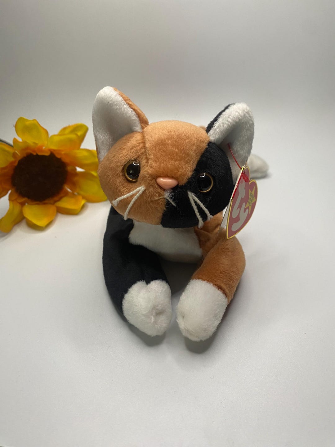Ty Beanie Babies "chip" the Cat, 4th Generation Beanie Baby, Stuffed ...