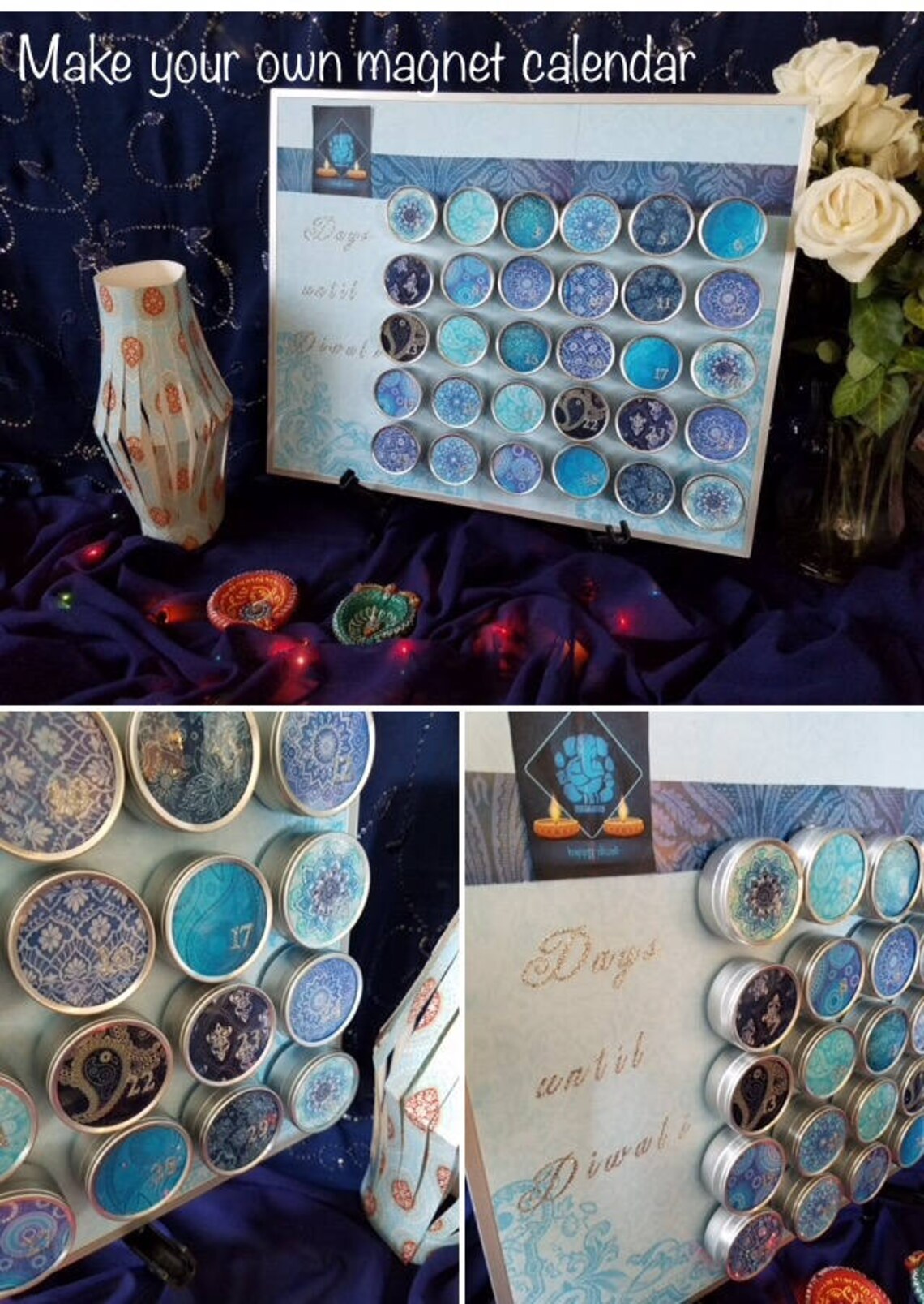 Countdown to Diwali Calendar Starter Kit - Etsy