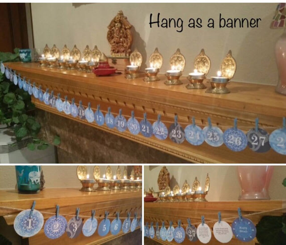 Countdown to Diwali Calendar Starter Kit - Etsy