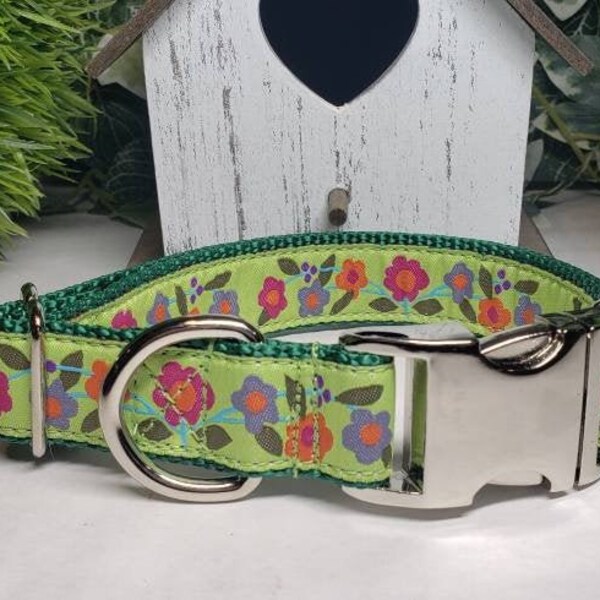Spring Dog Collar - Etsy