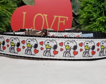 Snoopy Dog Collar | Etsy