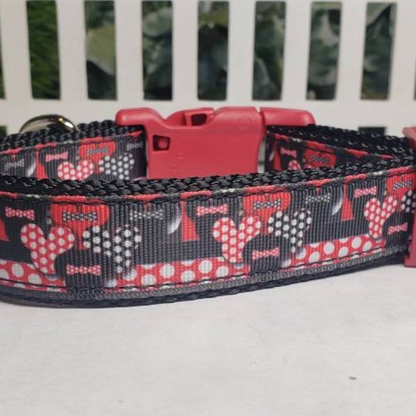 Minnie Mouse Collar - Etsy
