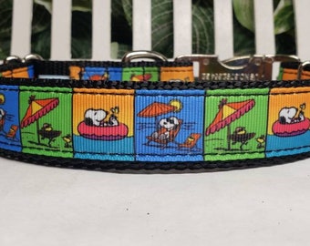 Snoopy Dog Collar | Etsy