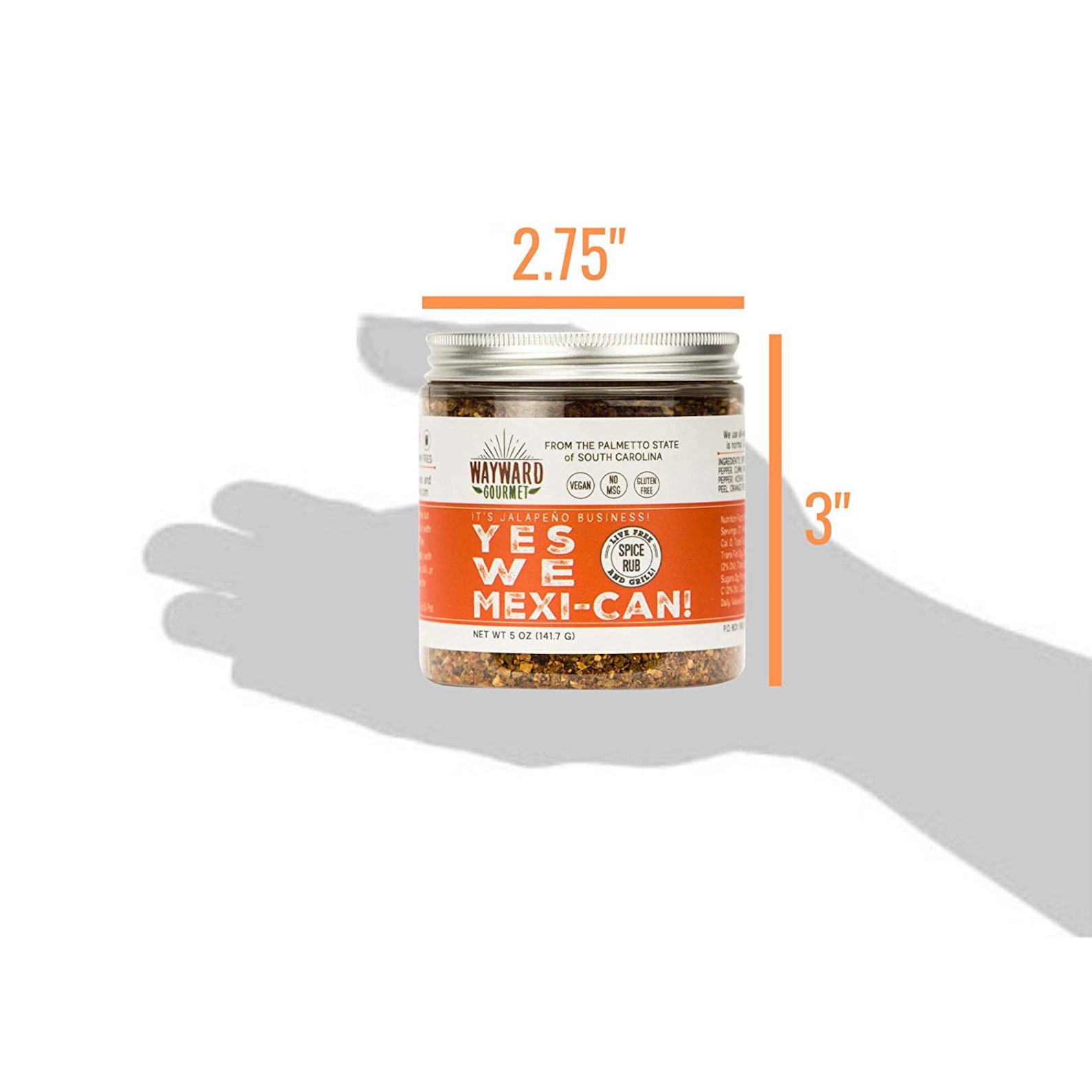 Yes We Mexi-can Seasoning (8 Oz Volume) - Mexican, Taco & Fajita Spice ...