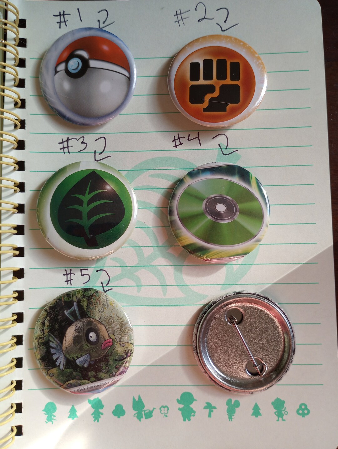 Test Buttons Made From Pokemon Cards DISCOUNTED - Etsy