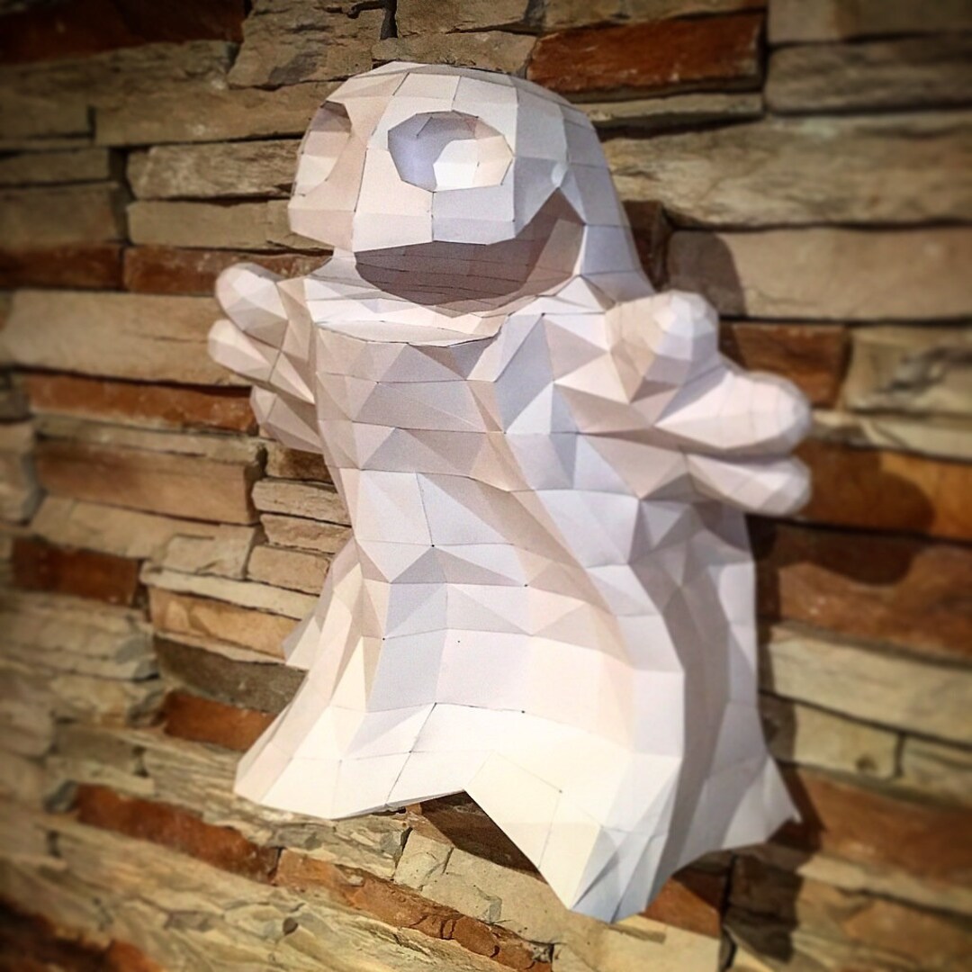 Papercraft Ghost - Etsy