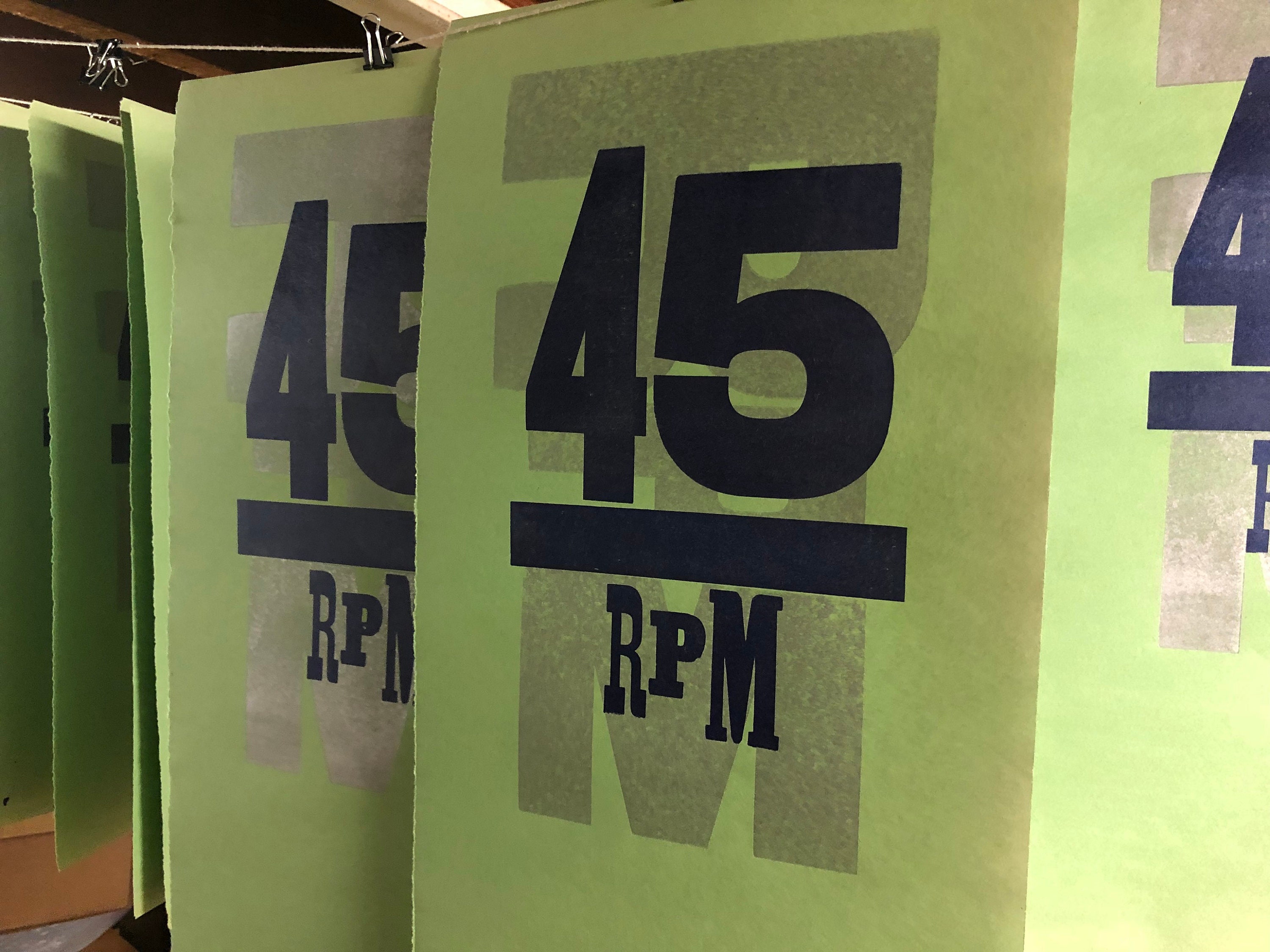 45 RPM Poster - Etsy