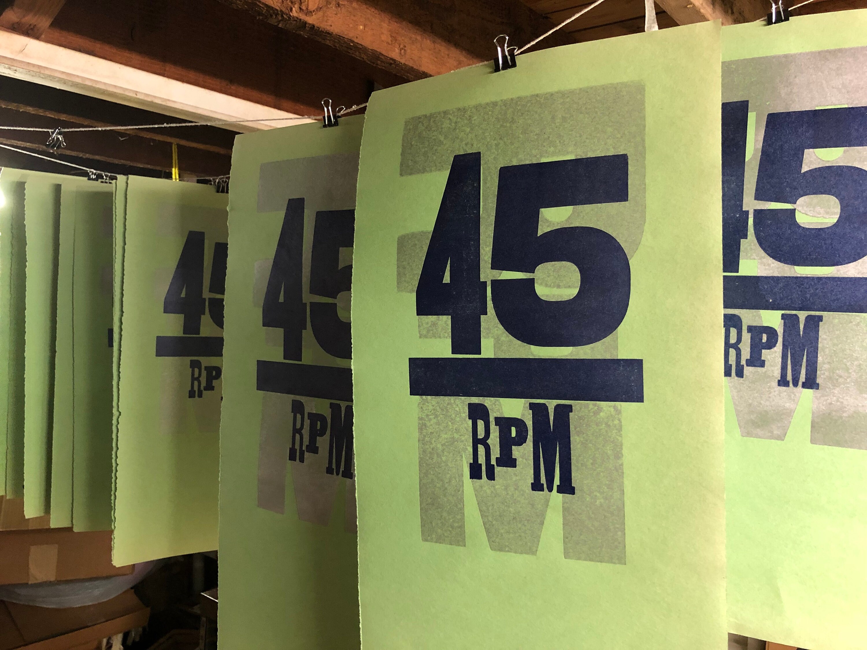 45 RPM Poster - Etsy