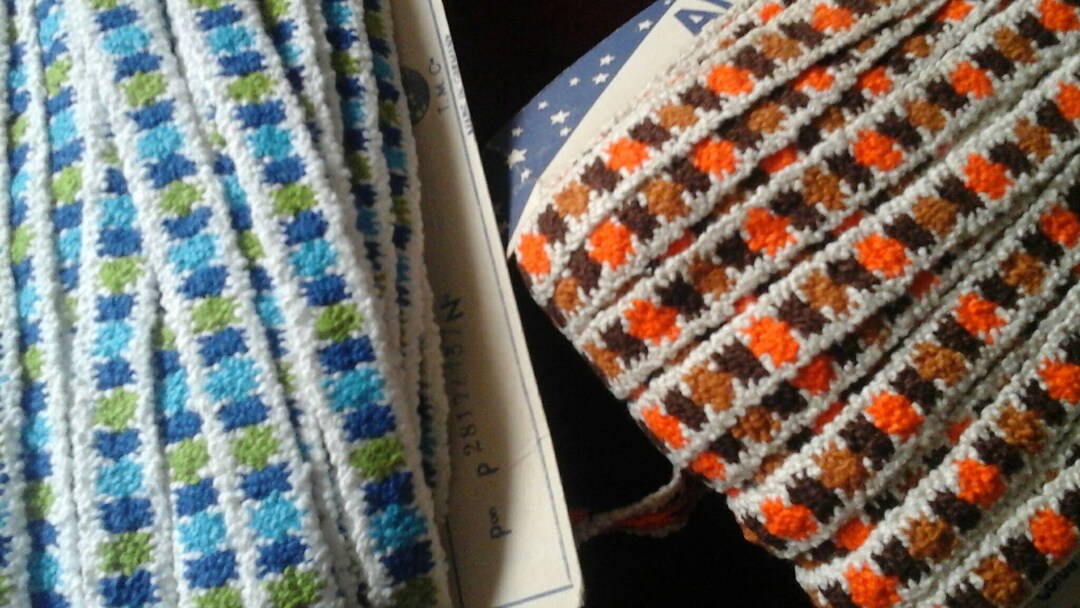 Nice Vintage Cotton Style Tapestry Style Two Colors to Choose White ...