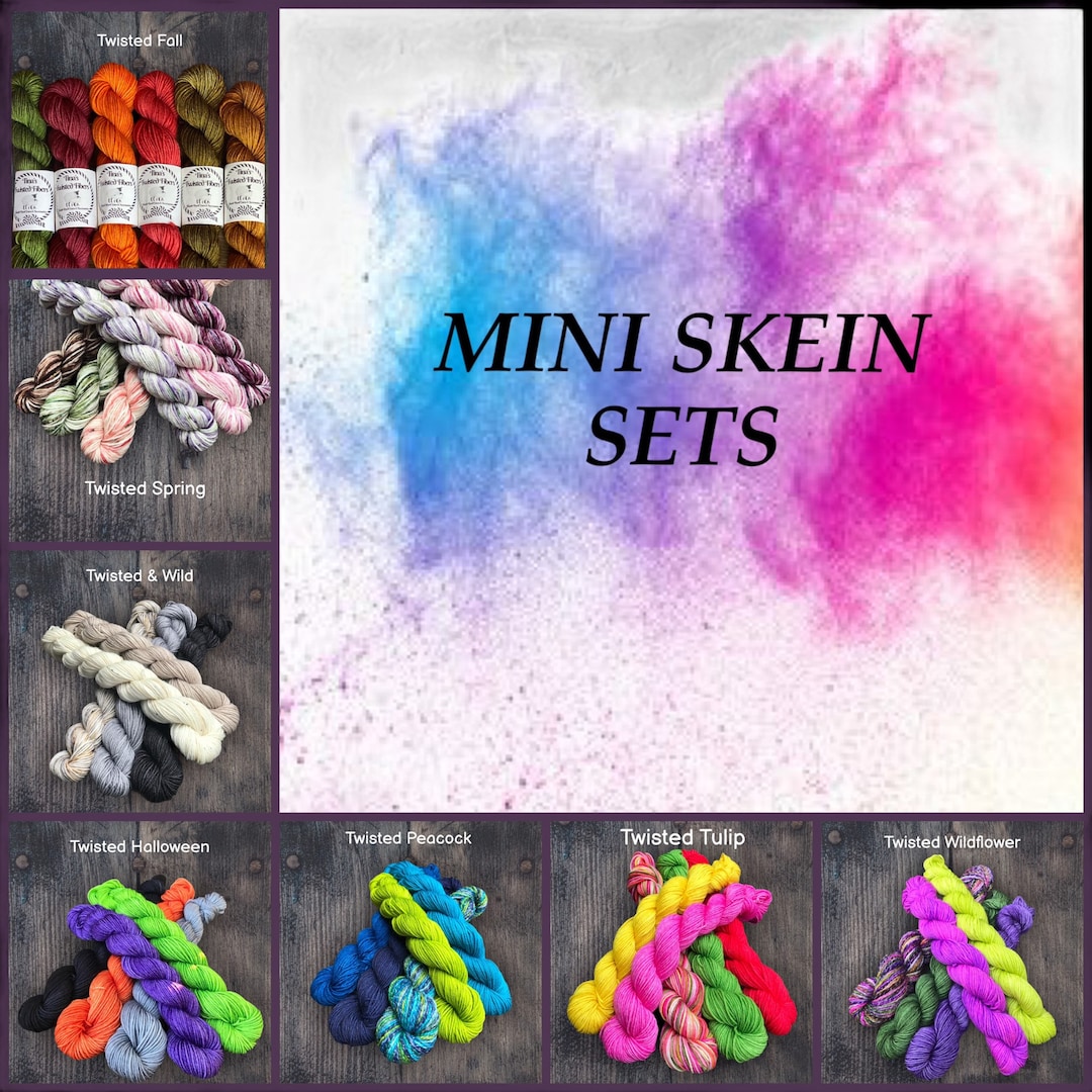 Mini Skein Sets - Etsy