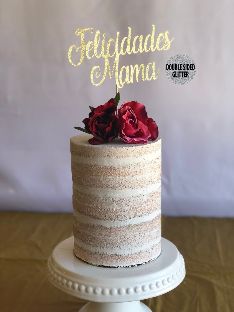 Dia de las madres Mom cake topper Mothers day cake topper | Etsy