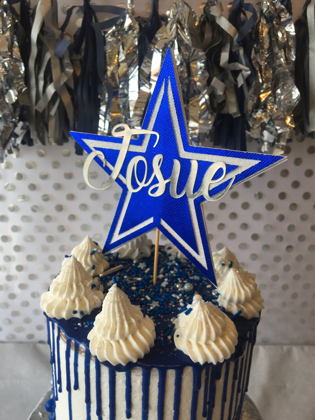 Cowboys Cake Topper - Etsy