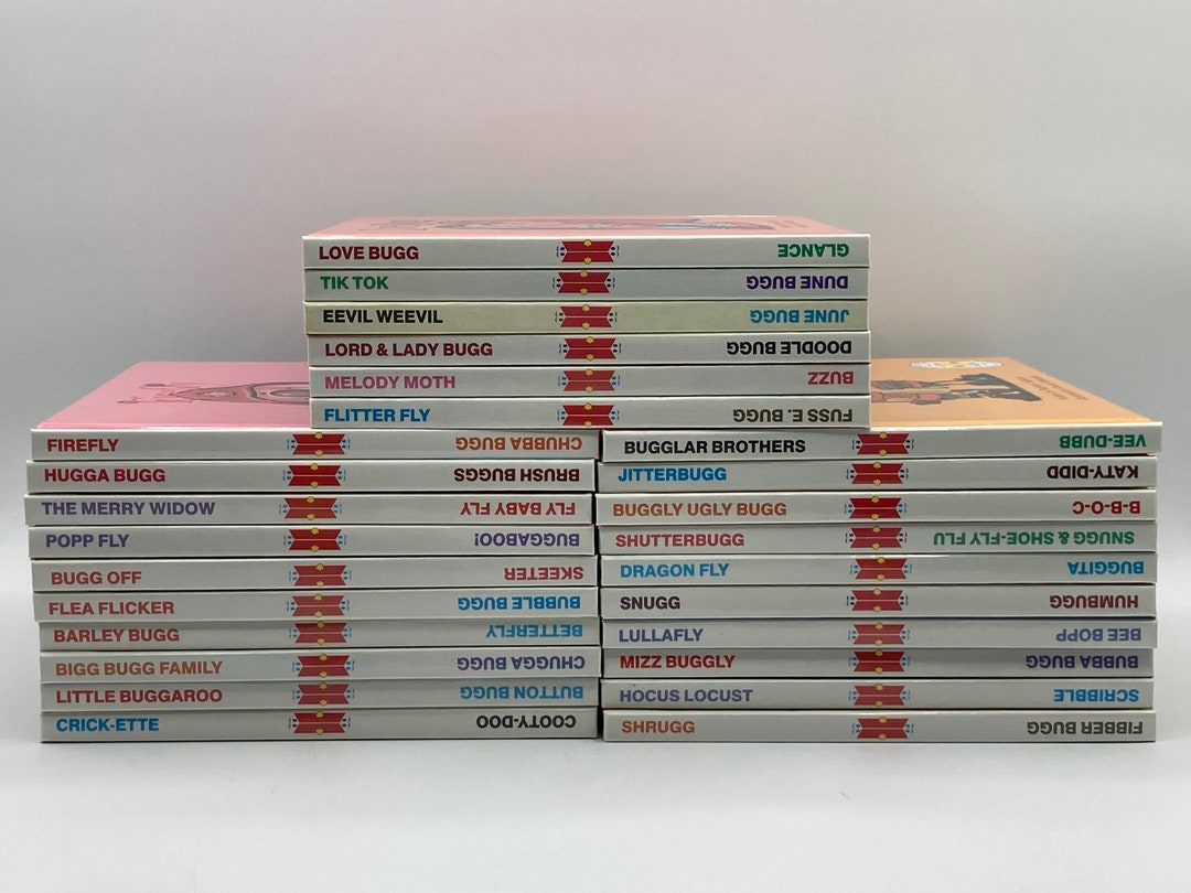 Vintage Topsy Turvy Bugg Books by Stephen Cosgrove 26 Books - Etsy