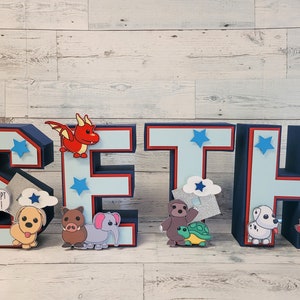 Roblox 3D Letters customizable - Etsy