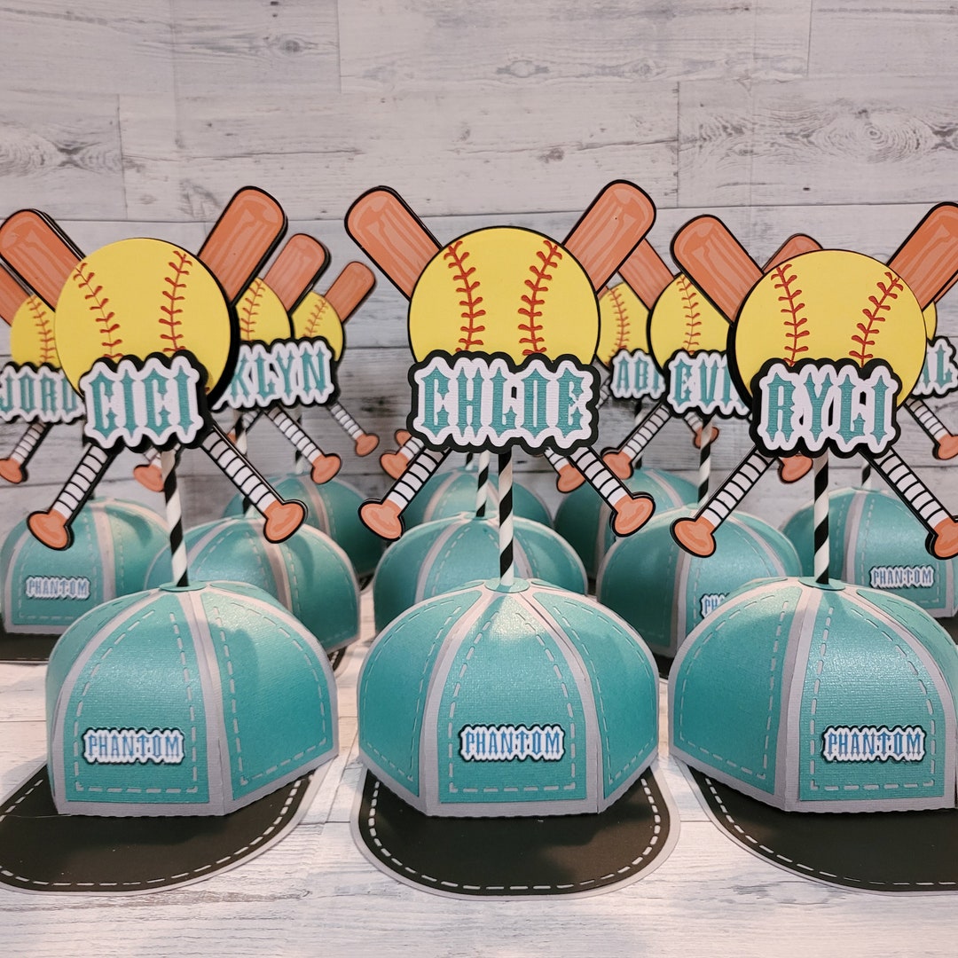Softball/baseball Team Favor Boxes - Etsy