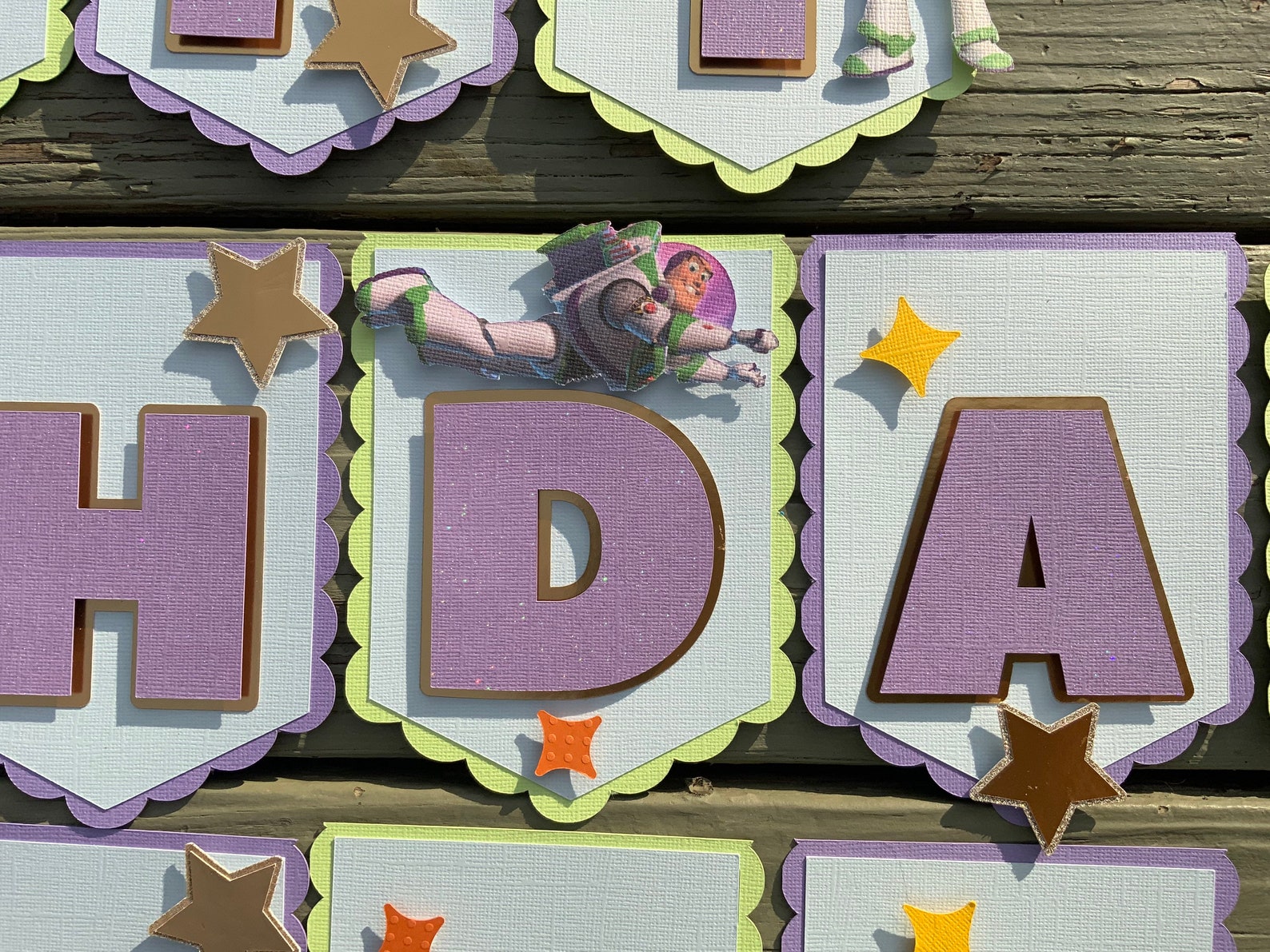 Buzz Lightyear Birthday Banner | Etsy UK