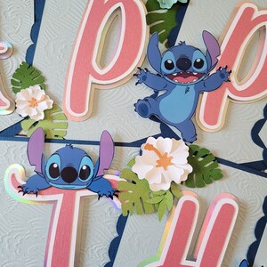Lilo and Stitch Banner (customizable) - Etsy