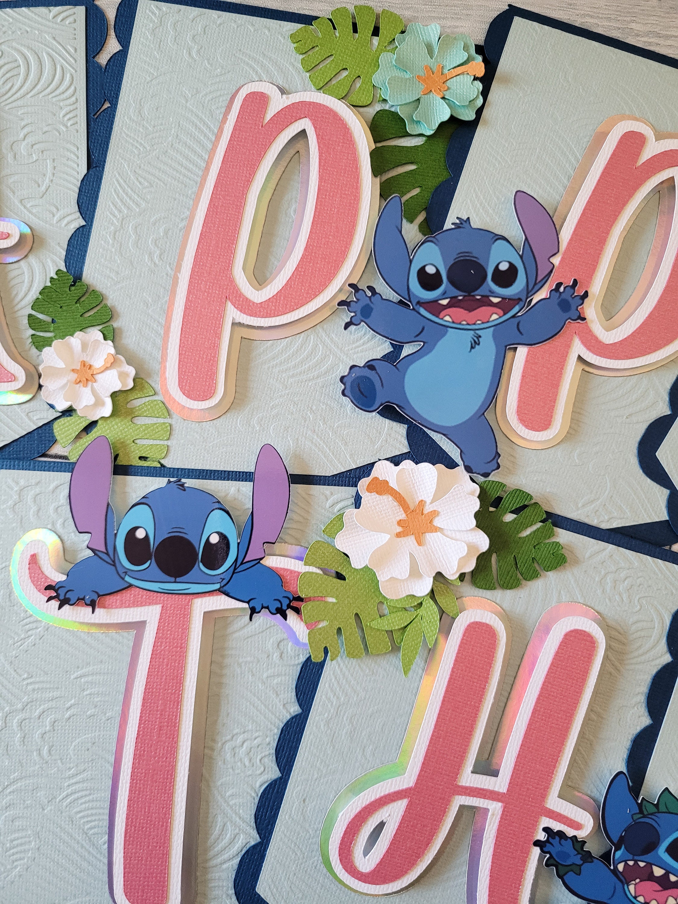 Lilo and Stitch Banner (customizable) - Etsy