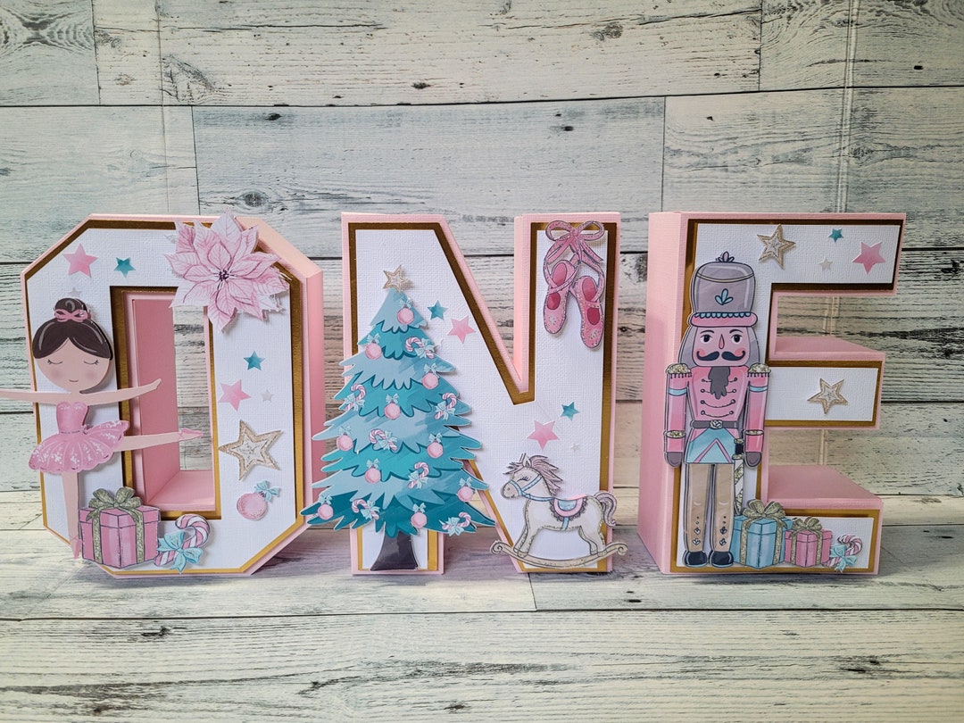 Nutcracker 3D Letters/numbers - Etsy