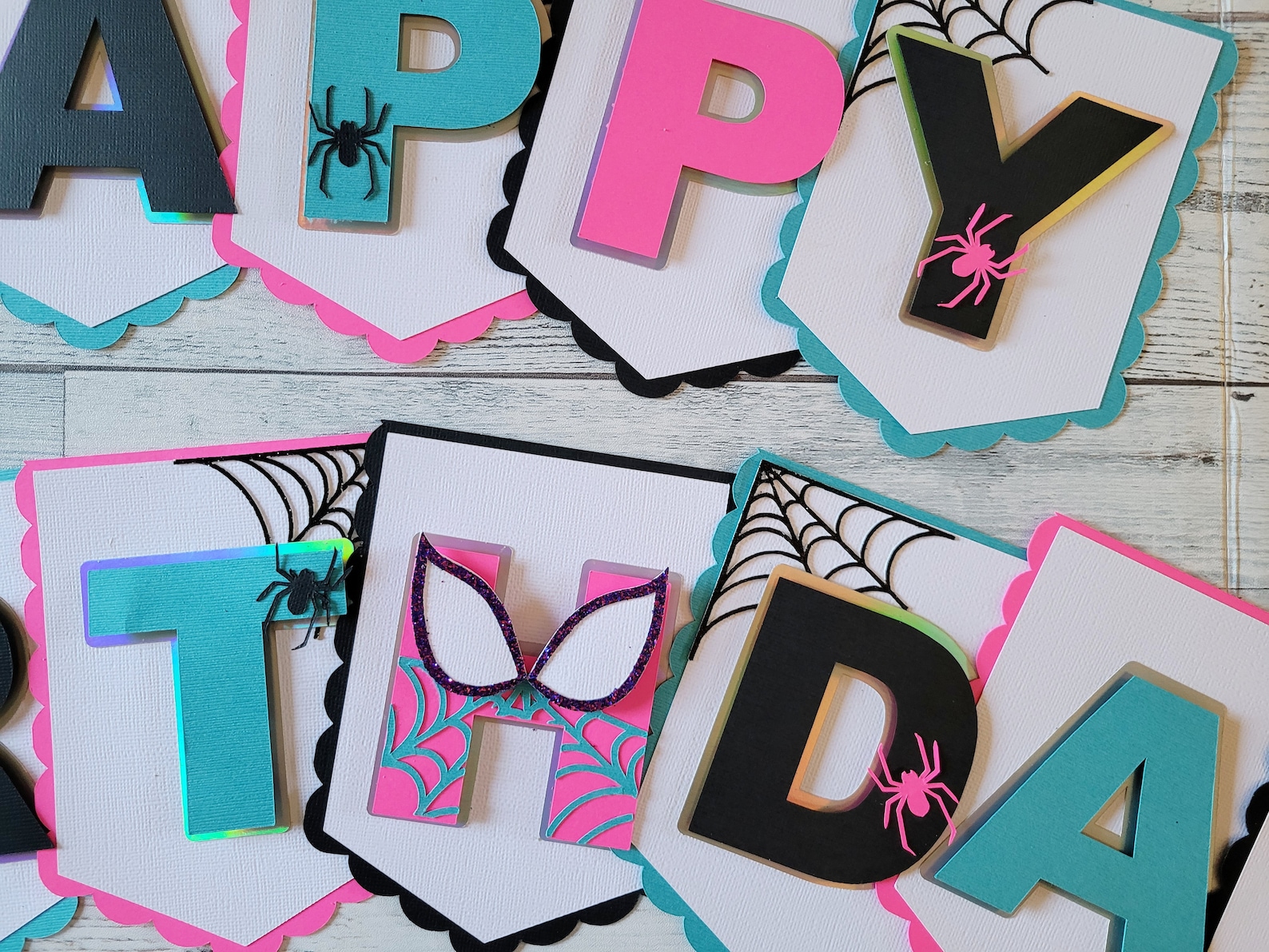 Spider Gwen Banner (3D) - Etsy
