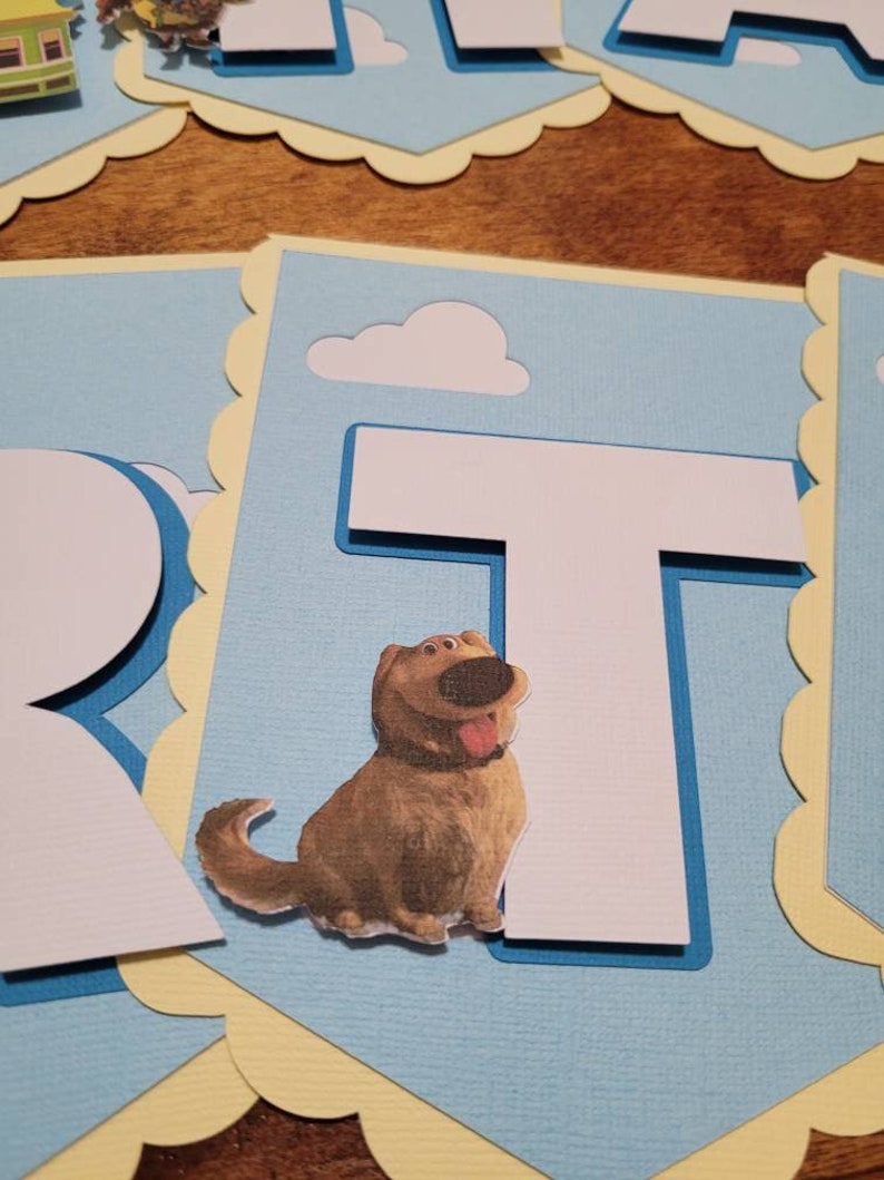 Pixar UP Banner (3D) - Etsy