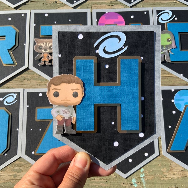 Galaxy Birthday Banner - Etsy