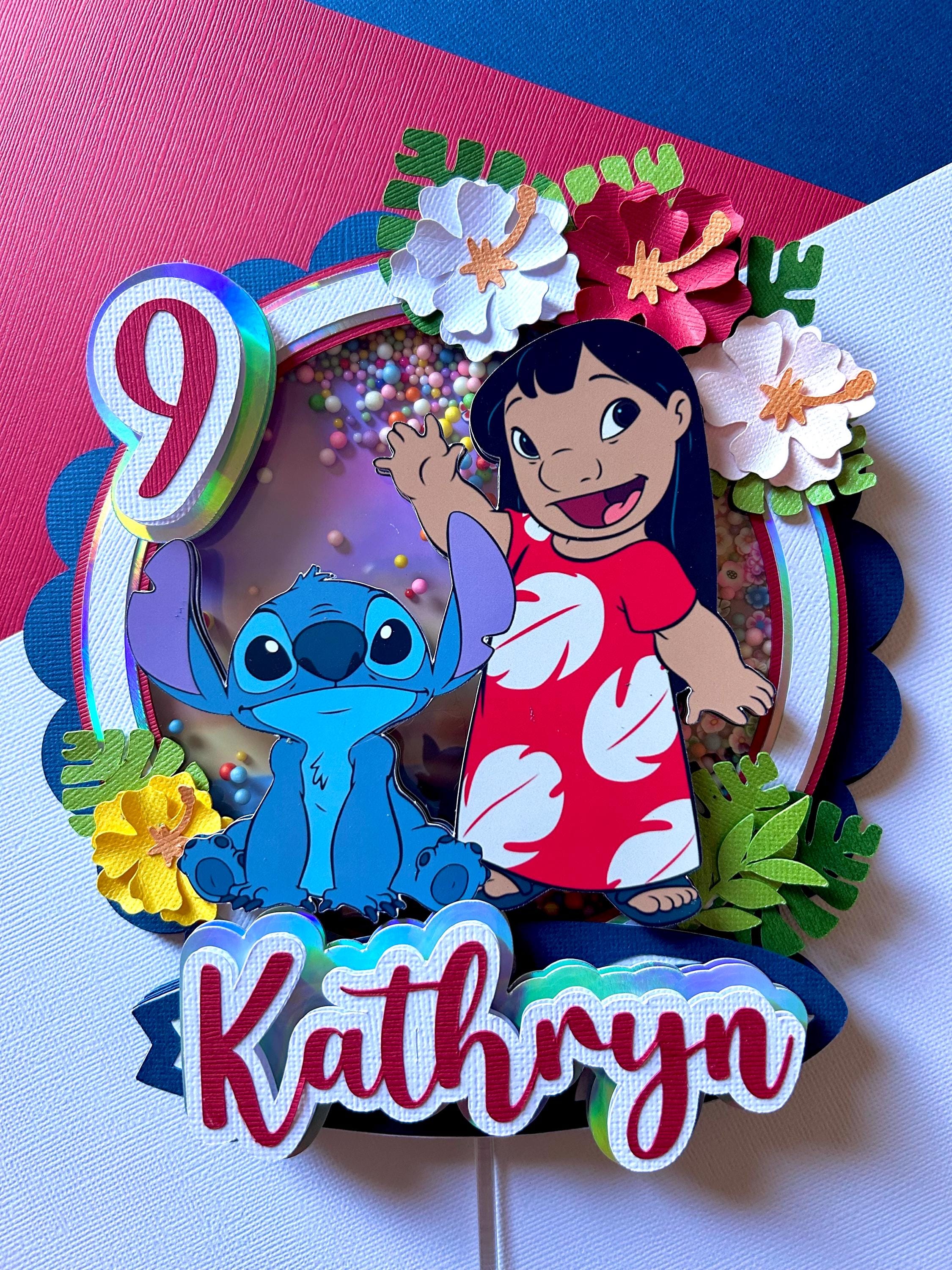 Lilo and Stitch Cake Topper - Etsy