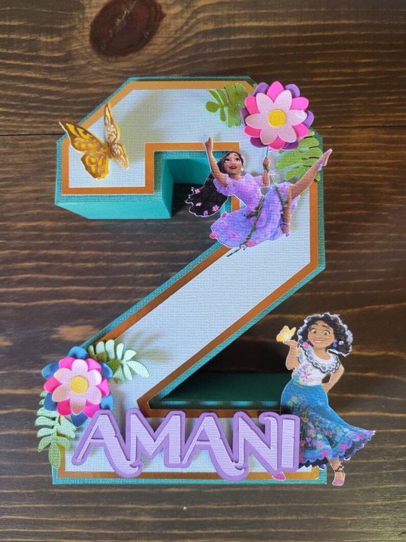 Encanto 3D Letters - Etsy